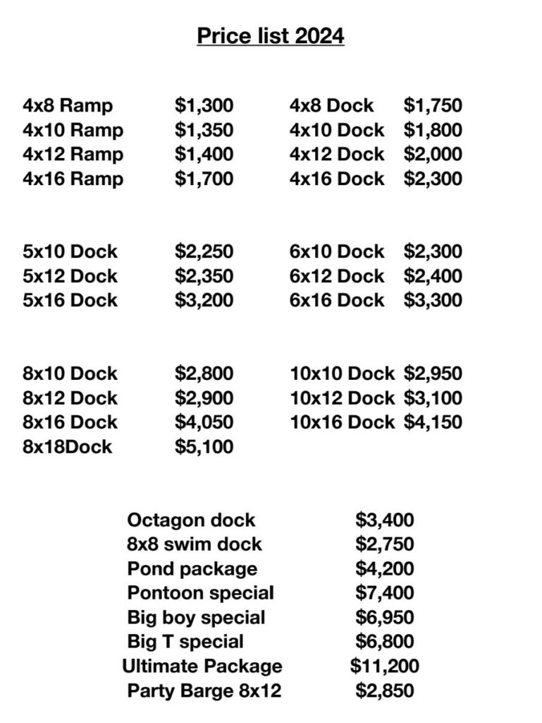 Packages - We Do Docks